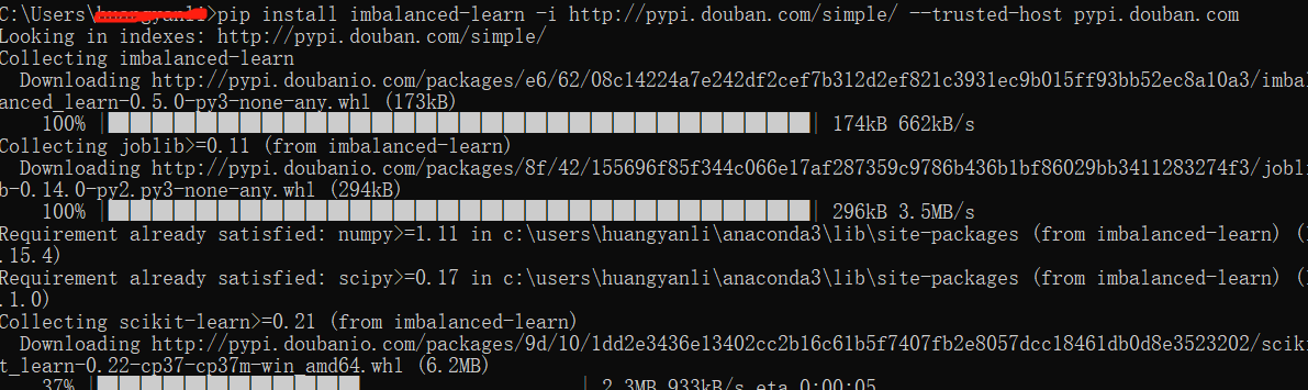 Jupyter Notebook中出现“ModuleNotFoundError: No module named 'imblearn'”错误 ...