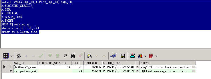 oracle锁问题模拟实验_oracle模拟read阻塞-CSDN博客