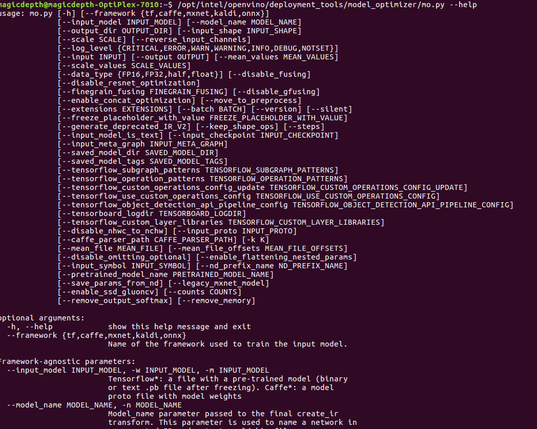 Openvino 模型转换命令mo.py_openvino mo.py-CSDN博客