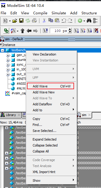 Modelsim基础使用一_modelsim transcript-CSDN博客