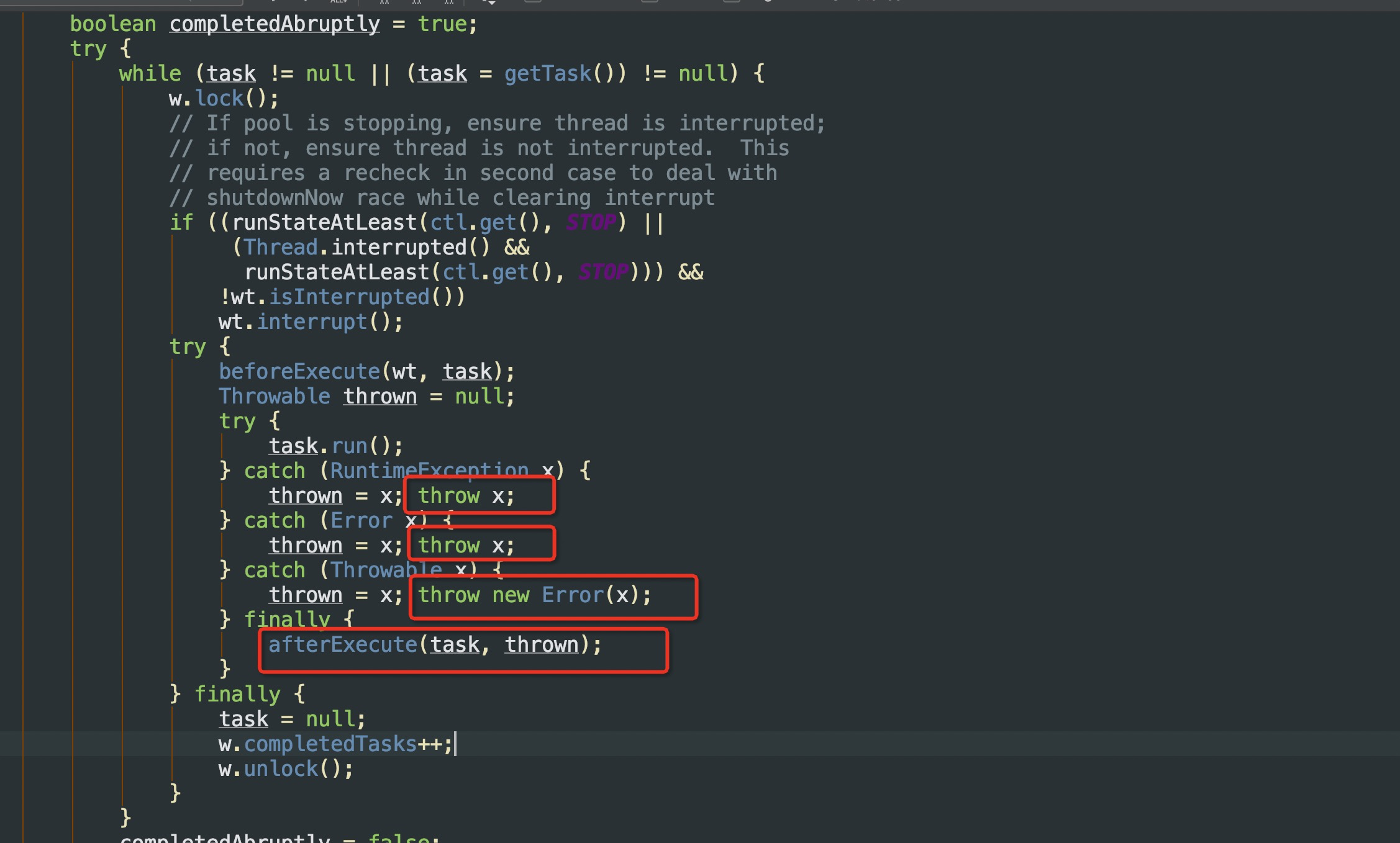 捕获Java线程池执行任务抛出的异常 futrue获取结果异常情况_future get 异常-CSDN博客