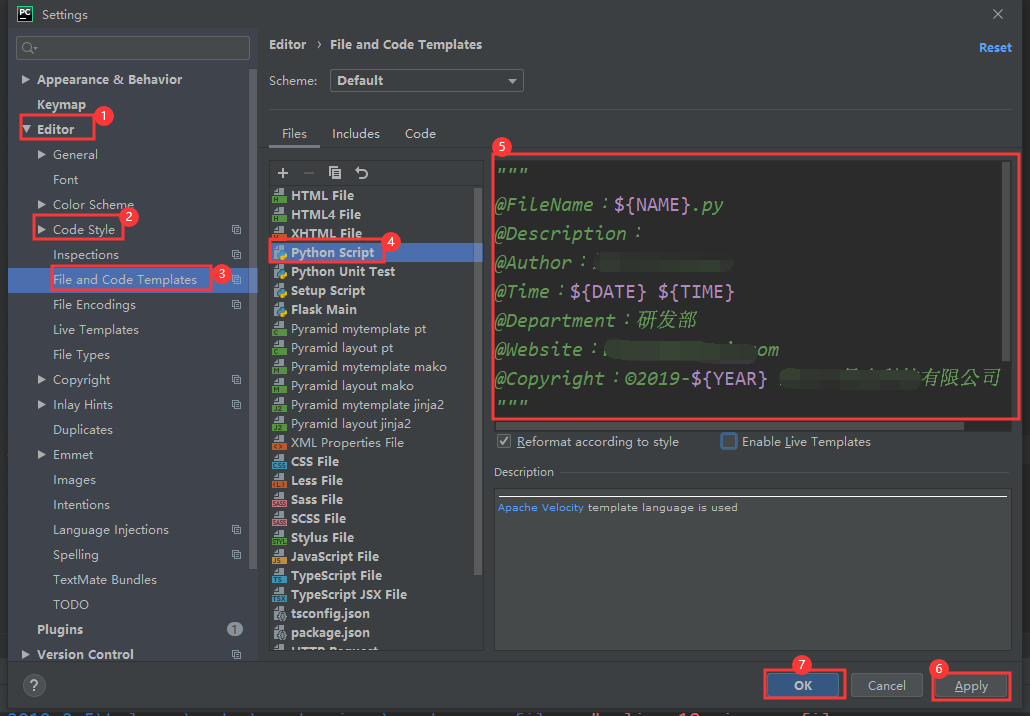 配置pycharm工具的代码注释模板_pycharm函数注释模板-CSDN博客