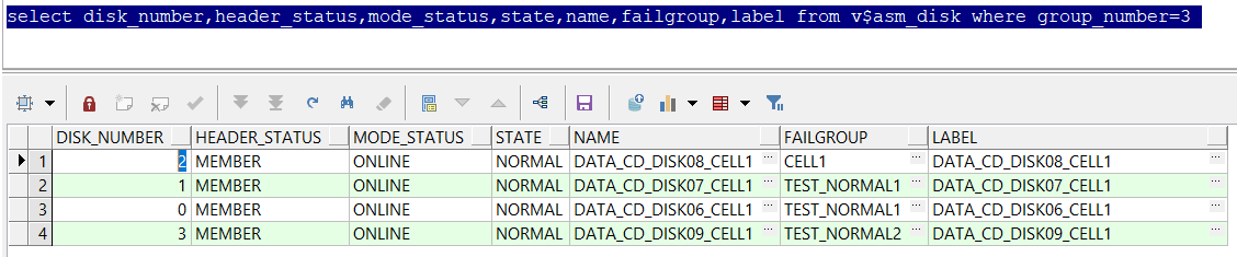 ASM 的failgroup组测试_ora-15067: command or option incompatible with dis-CSDN博客