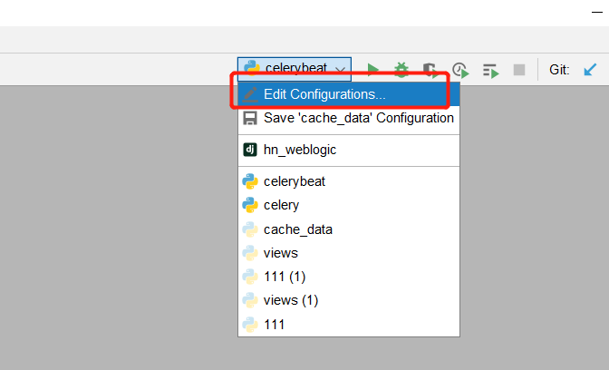 Pycharm中configuration配置celery环境变量_pycharm run configuration celery-CSDN博客