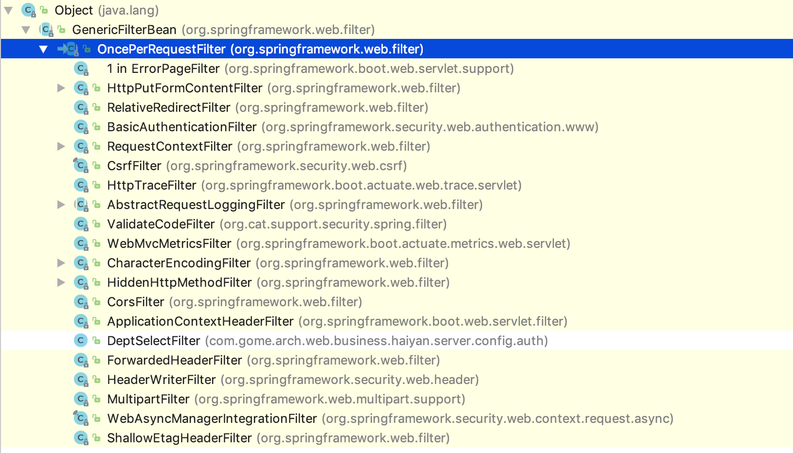 Spring实用系列-深入了解SpringMVC OncePerRequestFilter过滤器原理-CSDN博客