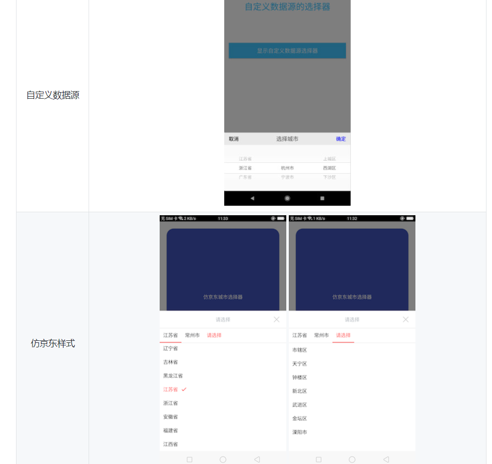 地区选择，省市区三级联动：citypickerview（仿京东选择地区，选择省市区）_liji.library.dev:citypickerview仿京东-CSDN博客