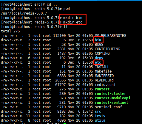 Linux下安装redis5.0.7_linux redis5.0.7-CSDN博客