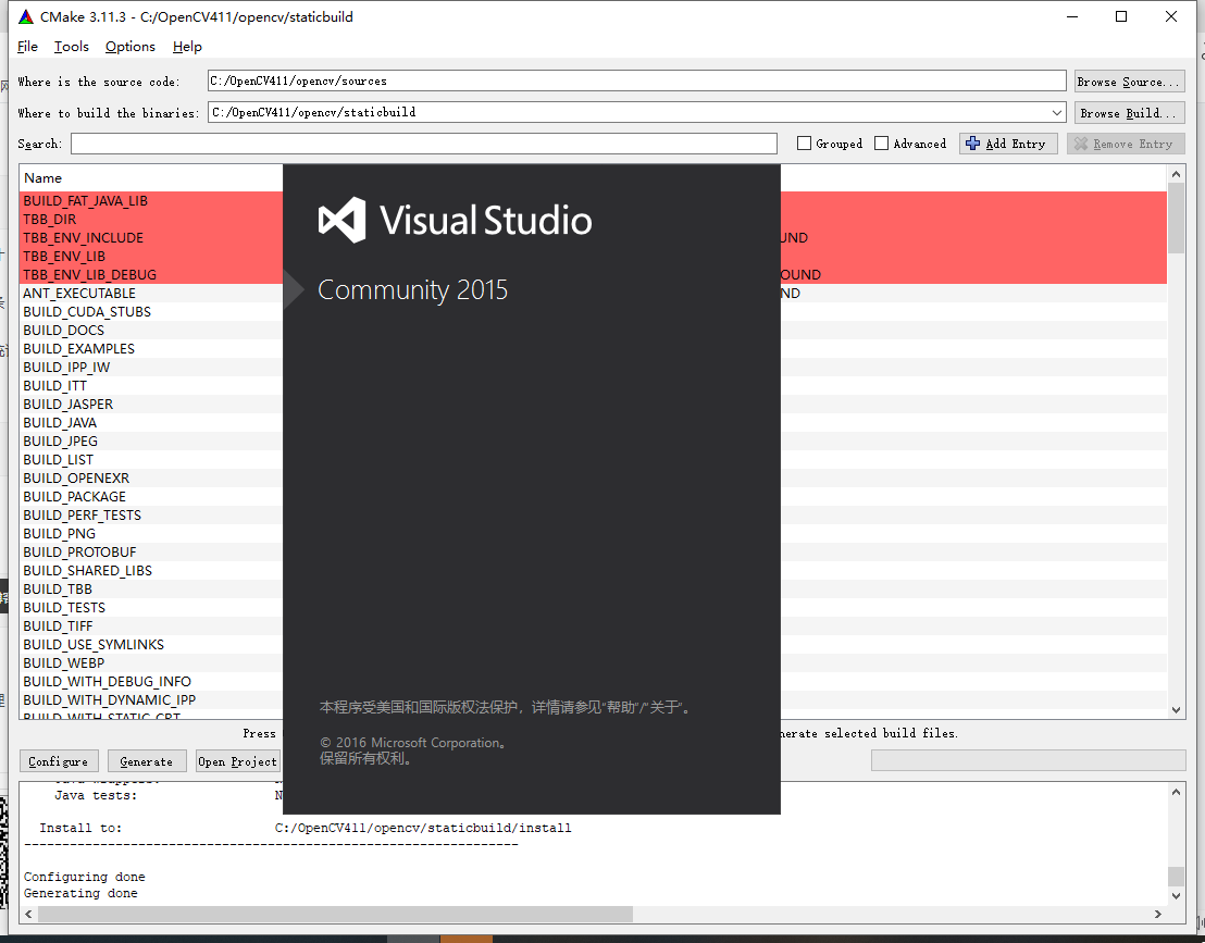 OpenCV静态库编译行x86版本+基于OpenCV开发可以在其他电脑上独立运行的MFC程序_opencv x86-CSDN博客