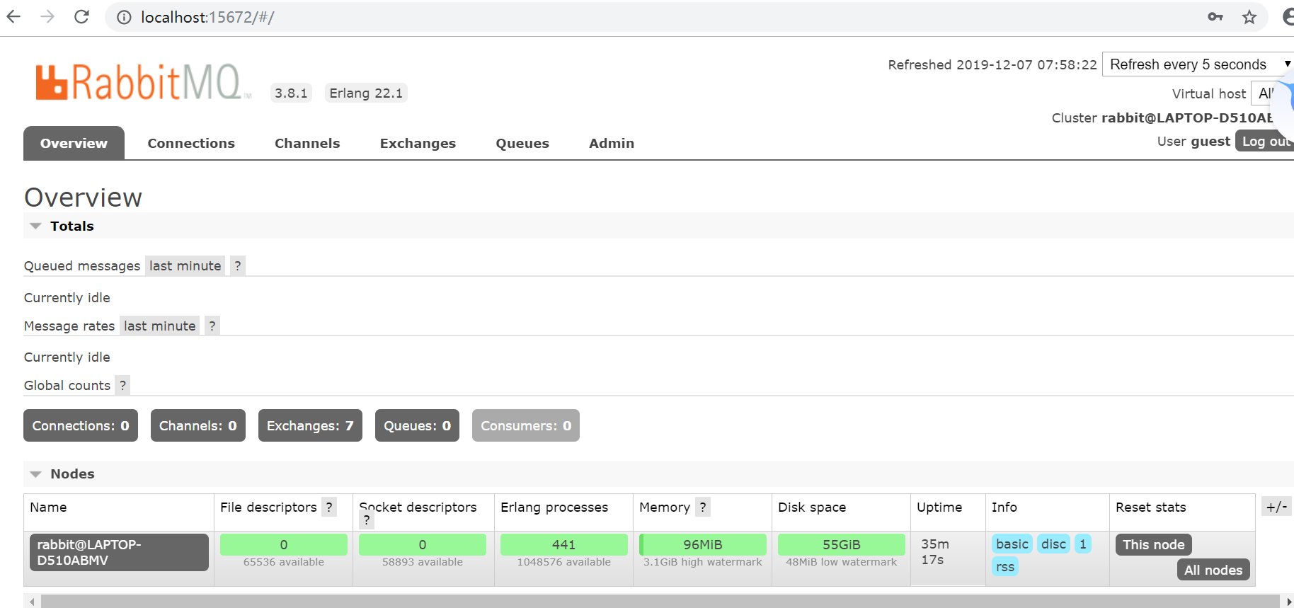 Installation rabbitmq windows - Programmer Sought