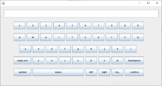 Java Swing 实现虚拟键盘（输入特殊字符）_swing控制键盘-CSDN博客