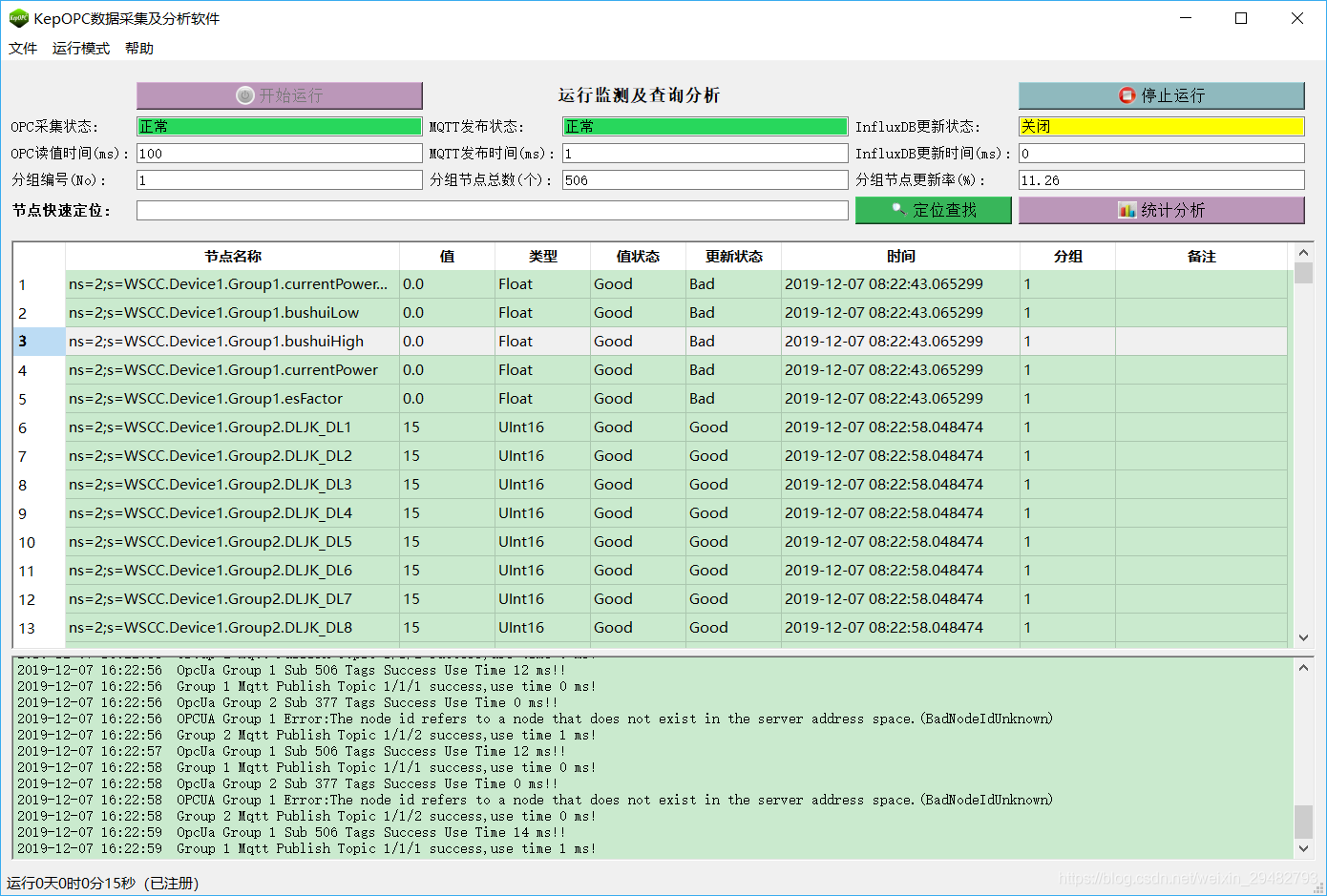 Opc实时数据发布到mqtt及存储influxdb时序数据库opcda Mqtt Csdn博客