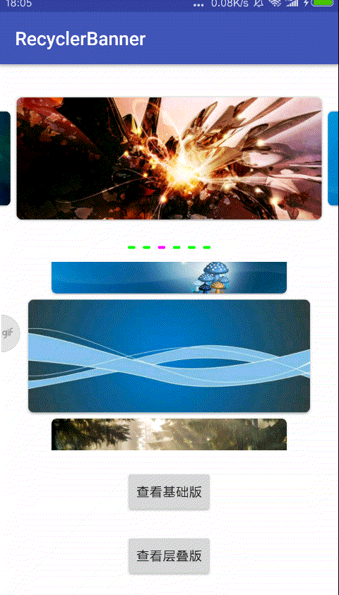 Android 最完善的自定义banner轮播图之一,带给你最全面的体验(二)android Banner 自定义指示器 Csdn博客
