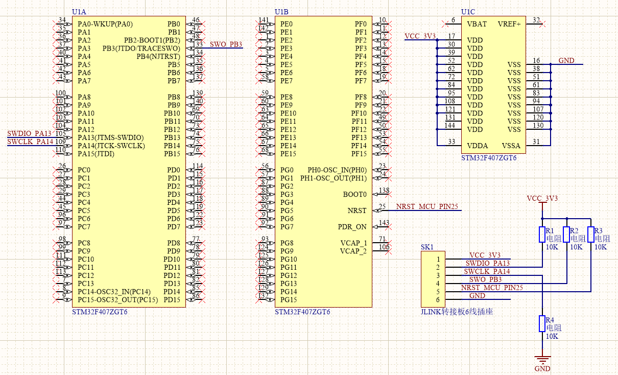 STM32 6根线SWD的接法_stm32swd接口原理图-CSDN博客