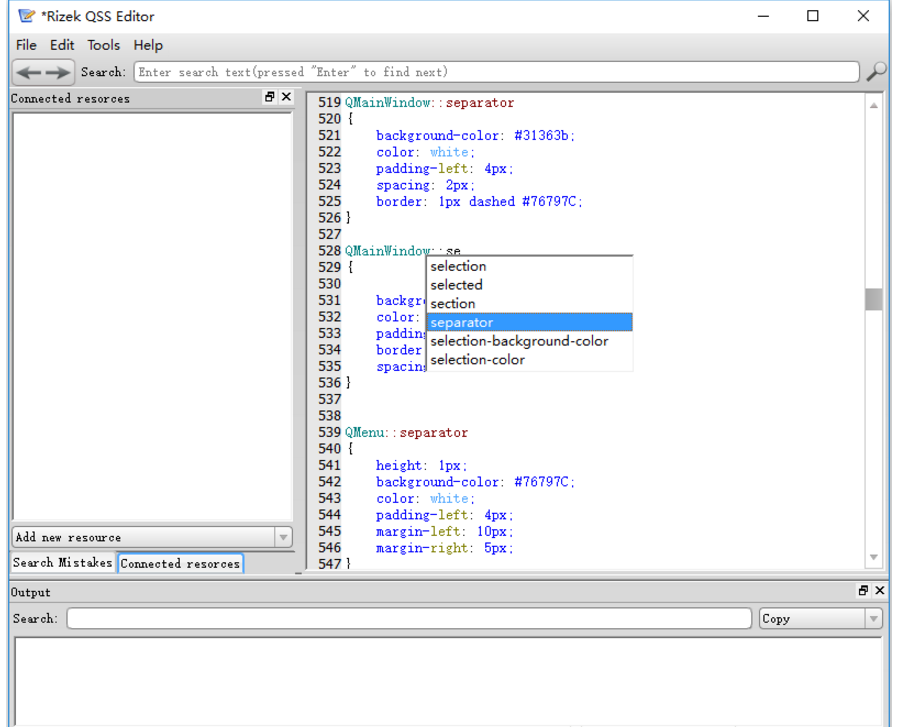 为方便大家学习使用QSS特作此整合_rizek qss editor-CSDN博客