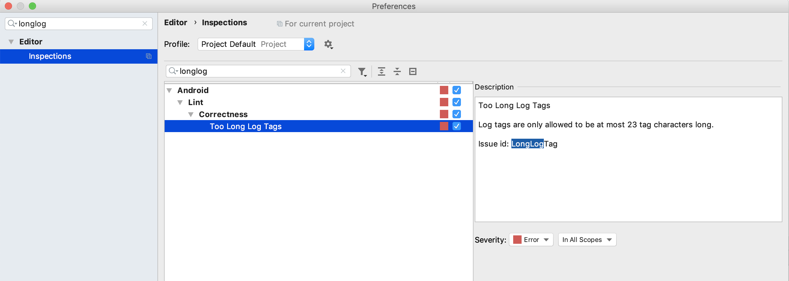 如何解决logcat TAG过长时Android studio提示错误的问题_android studio logcat不够长-CSDN博客