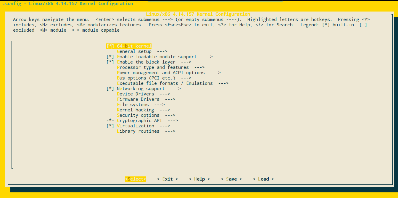 使用make menuconfig编译内核y_sudo make menuconfig-CSDN博客
