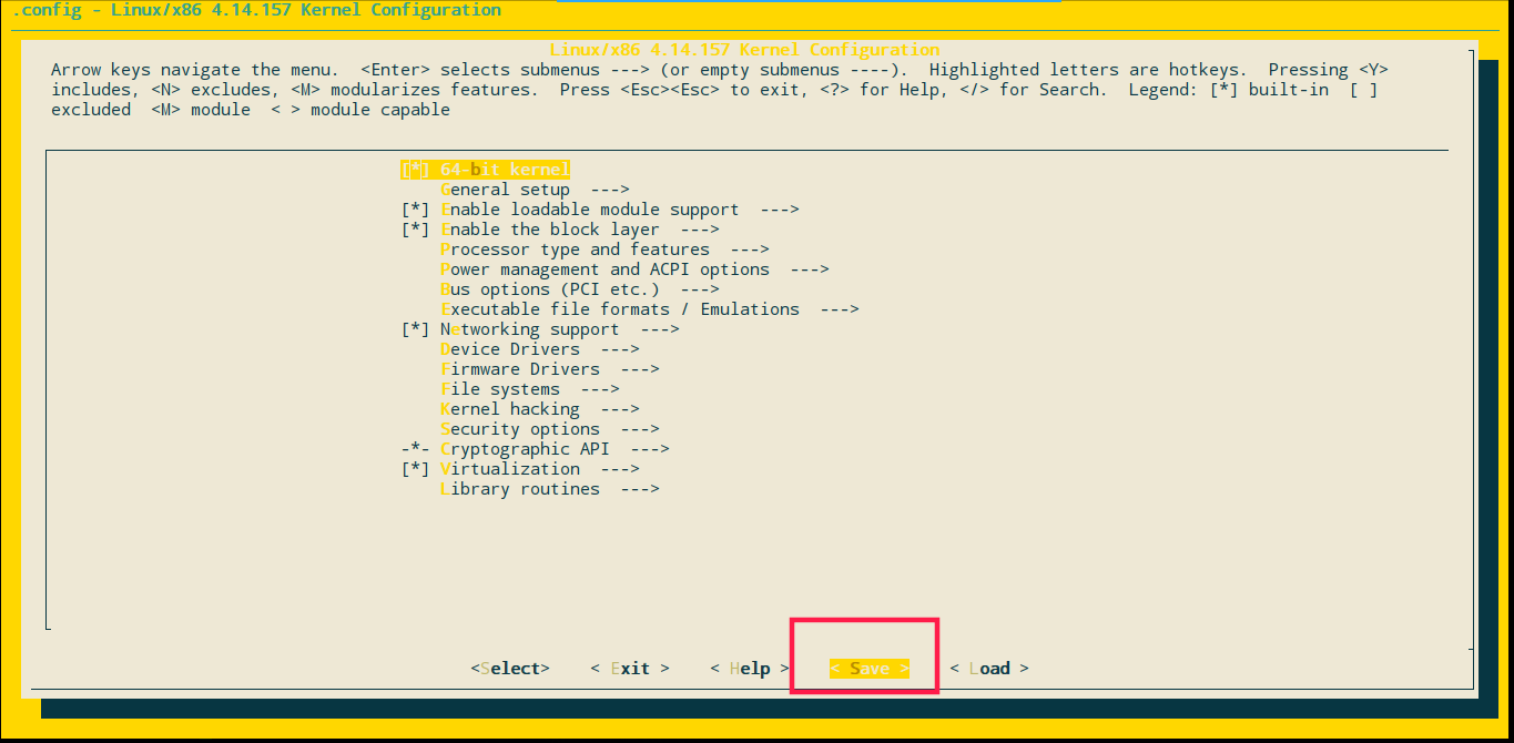 使用make menuconfig编译内核y_sudo make menuconfig-CSDN博客