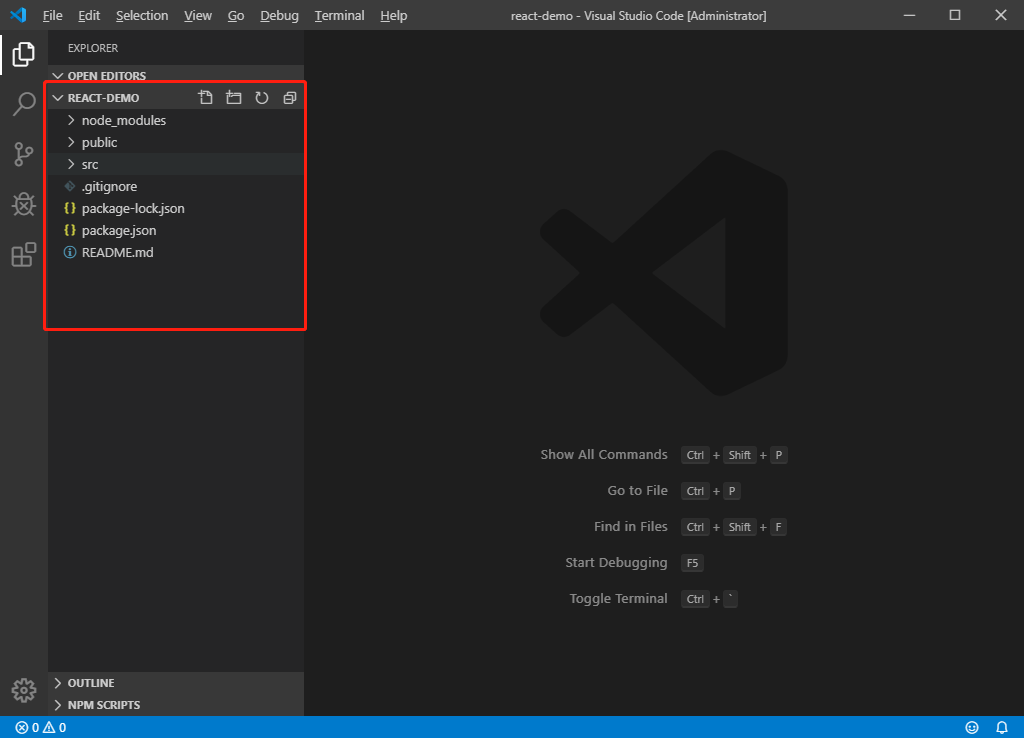 React学习(一)React开发环境搭建,使用create-react-app创建一个demo_react第一个demo-CSDN博客