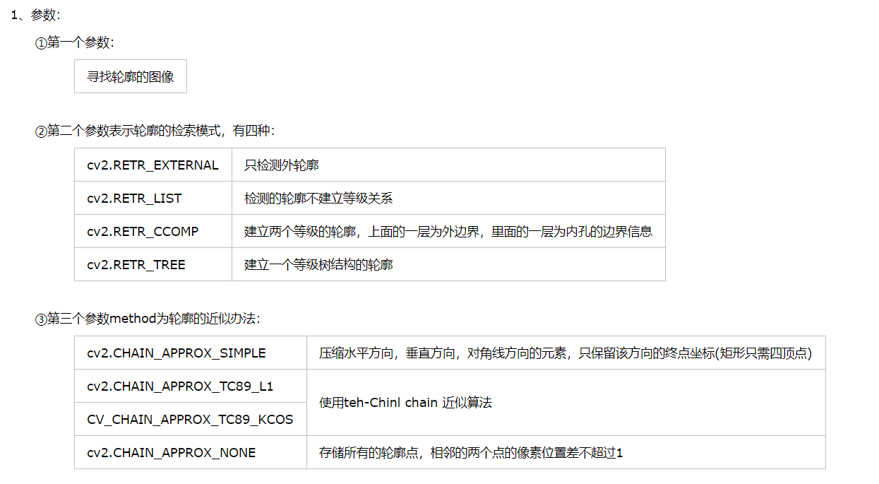 OpenCV版本差异所引发的cv2.findContours()函数传参问题：ValueError: not enough values to unpack (expected 3, got ...