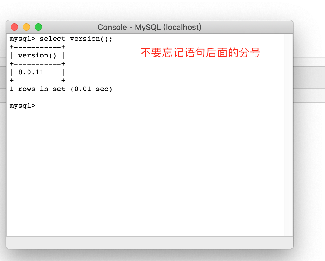 Mac 下查看MySql版本号_mac查看mysql版本-CSDN博客