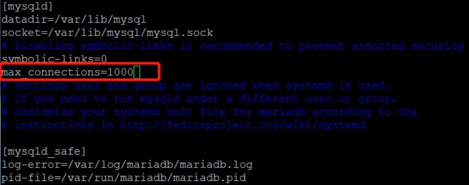 Root cause be too many concurrent connections error could not open ...