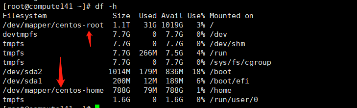 CentOS 7 缩小 home分区扩大 root分区_centos7.6缩小home分区-CSDN博客
