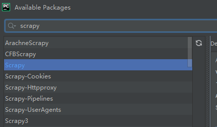 PyCharm安装scrapy框架-CSDN博客