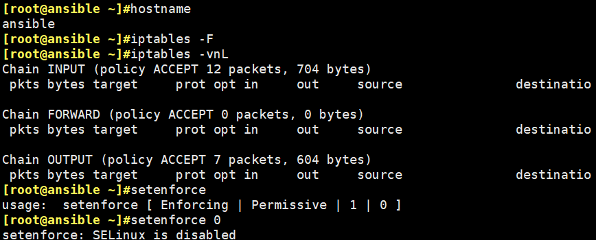 ansible实验：Centos7下使用ansible远程连接被管理主机图文_centos7 ansible连接别的机器怎么回到管理机-CSDN博客