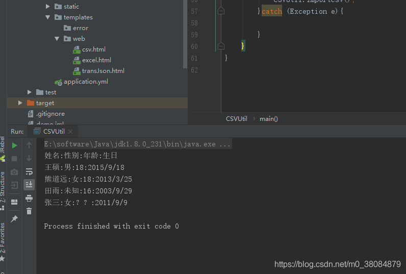 Java导入导出csv文件,使用commons Csvcsvimportutilimportcsv Csdn博客