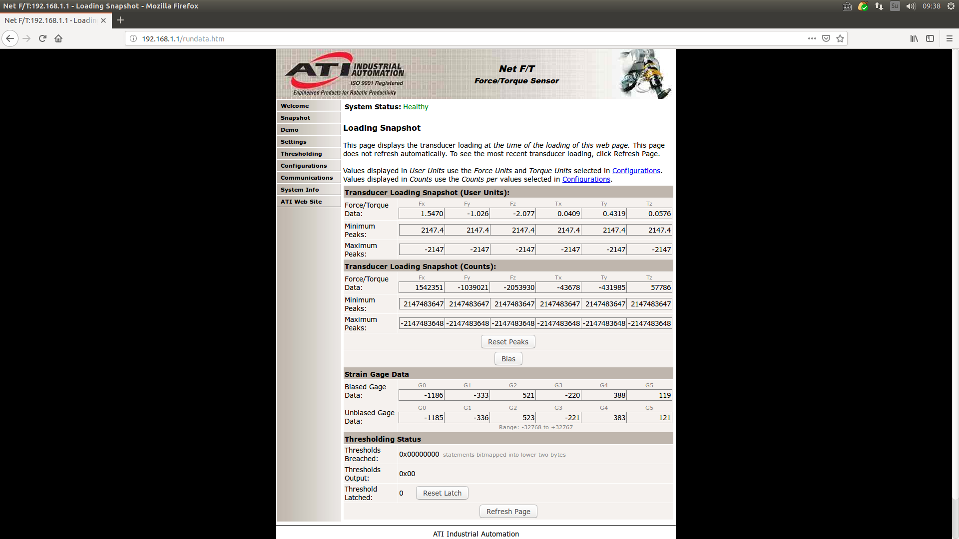 ATI F/T Gamma sensor( 力和力矩传感器 ) 开箱测评 + 使用说明_ati counts per unit force ...