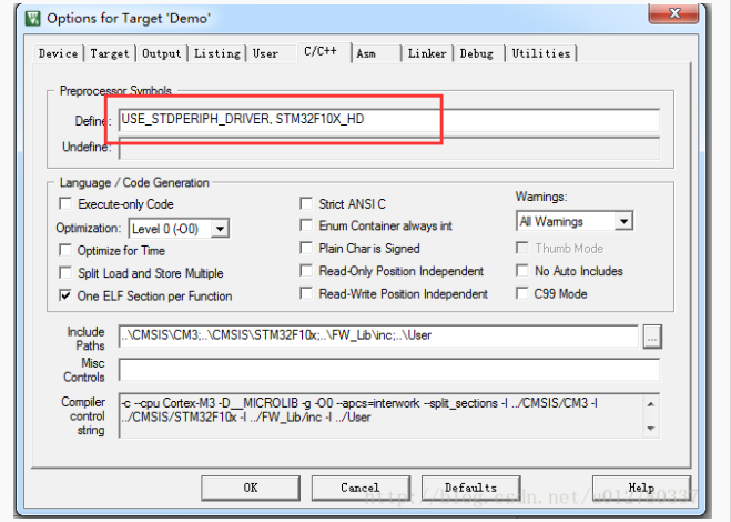 关于STM32标准外设库中的 USE_STDPERIPH_DRIVER, STM32F10X_MD_stm32 use-CSDN博客