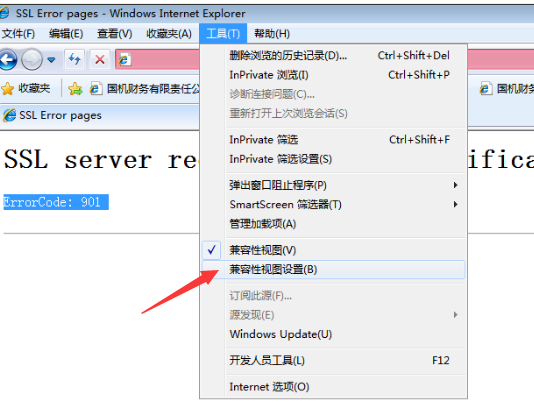 登录系统报SSL server requires client certificate ErrorCode: 901 错误的解决方法-CSDN博客