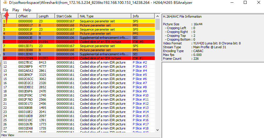 H264BSAnalyzer 使用方法-CSDN博客