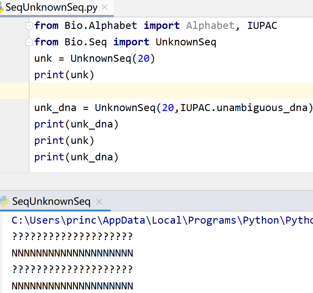 Biopython-Chapter3.生物序列对象_biopython的transcribe-CSDN博客