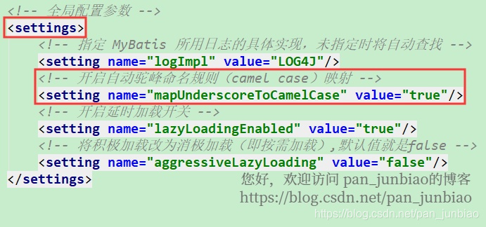 Mybatis驼峰命名规则mybatis Xml Camel Csdn博客