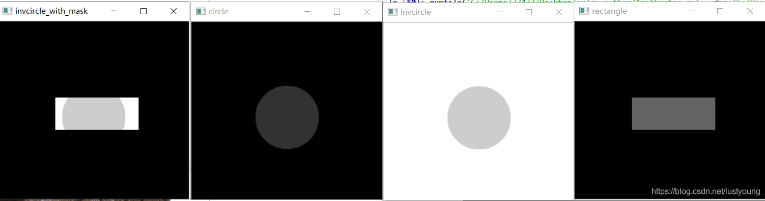 Opencv Python的图像基础逻辑运算及细节、注意事项(与或非及掩膜)opencvpython 与运算cvor Csdn博客