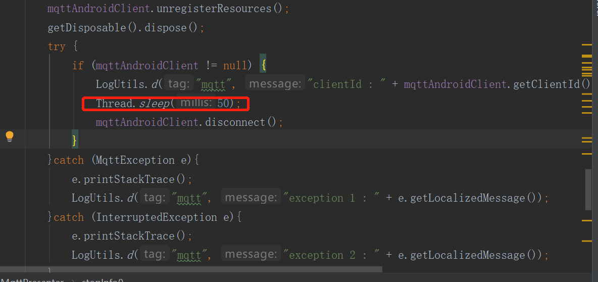 Mqtt断开连接disconnect报错原因_service org.eclipse.paho.android.service.mqttservi-CSDN博客