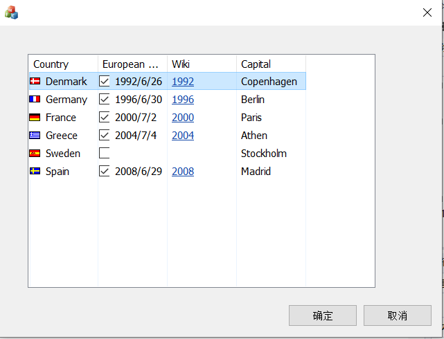 关于MFC的使用总结之七——复现CGridListCtrlEx绘制表格-CSDN博客