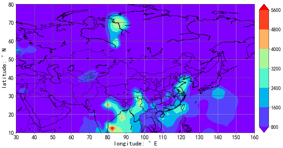 python读取micaps资料并可视化(scatter+contourf)介绍-CSDN博客