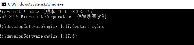 Nginx start, stop and other commands under Windows - Programmer Sought