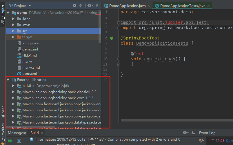 idea External Libraries没有引用maven配置的jar包_idea2020.2 external libraries 没有maven jar包-CSDN博客