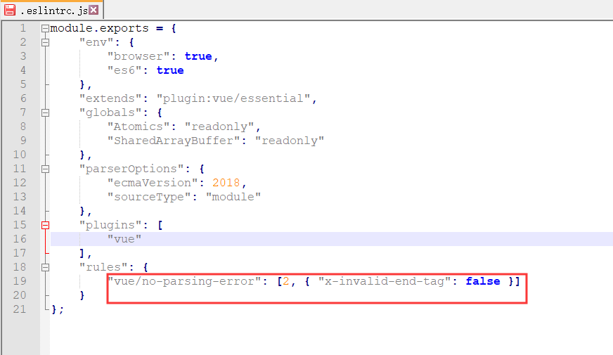 Solution to report "Parsing error: x-invalid-end-tag" error in project run build - Programmer Sought