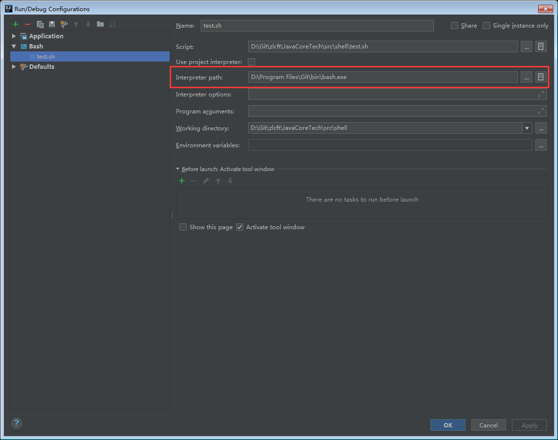 IDEA中通过安装BashSupport，编写脚本并运行shell脚本_HugeLion#的博客-CSDN博客