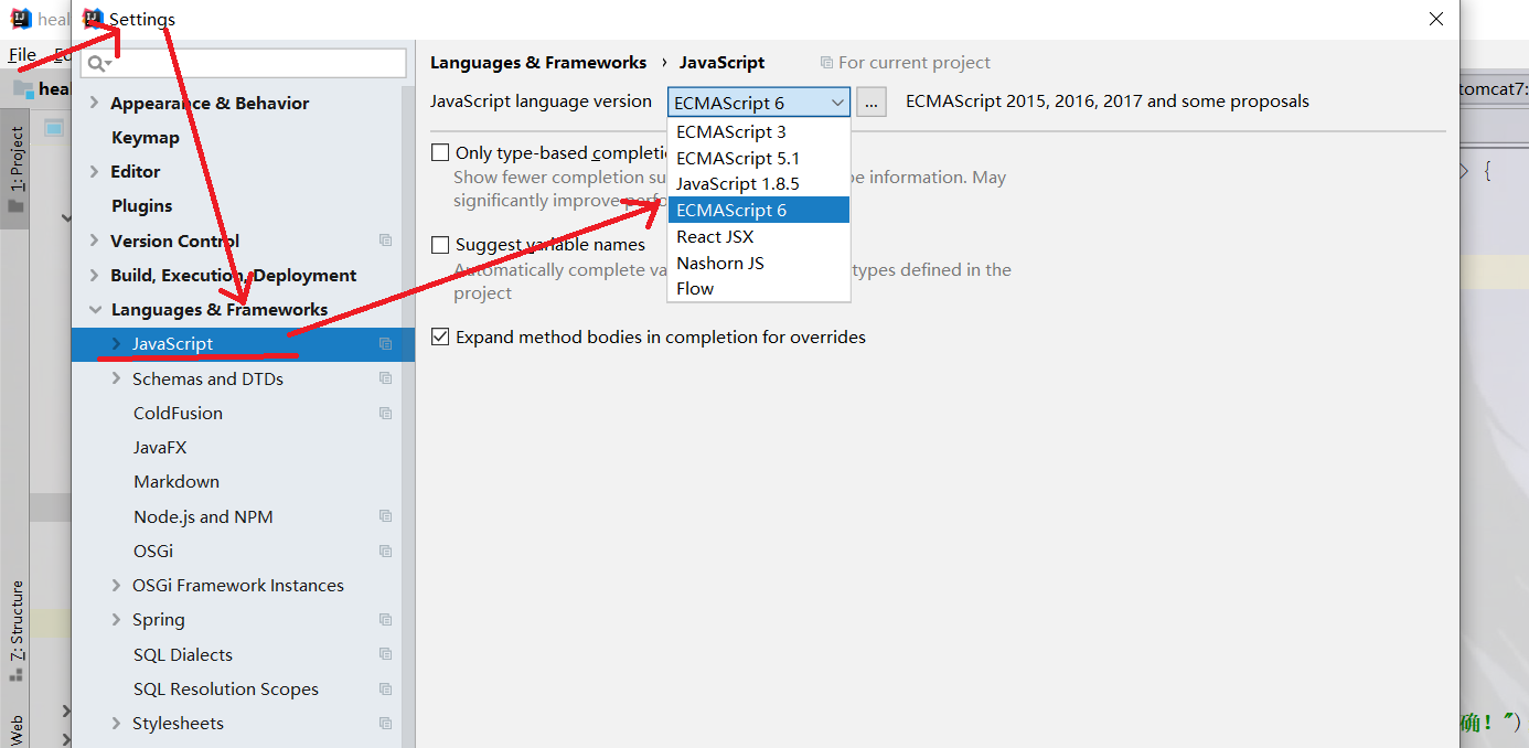 idea中设置EcmaScript6_idea使用ecmascript 6-CSDN博客