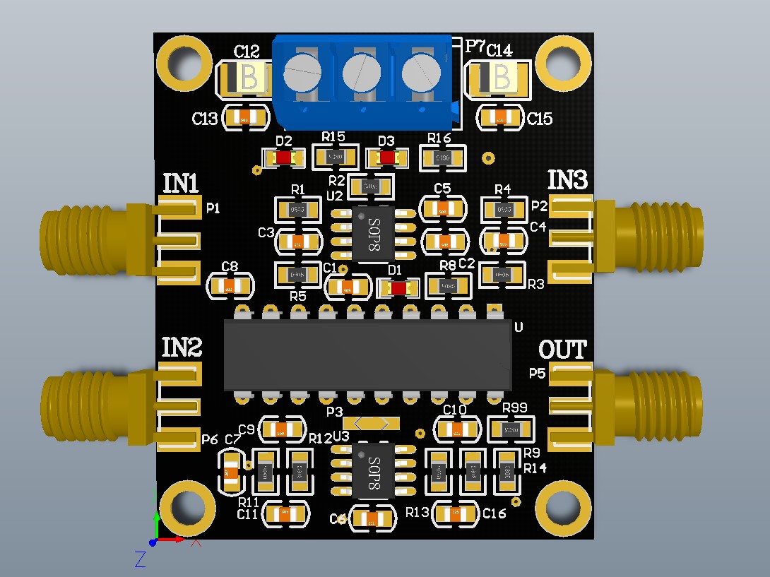 AD630锁相放大器 相敏检波器 微弱信号提取 原理图和PCB_ad630相敏检波电路-CSDN博客