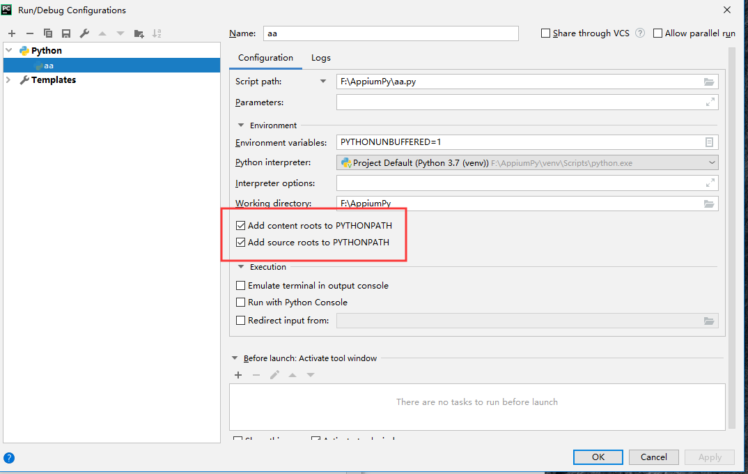 python+appium+genymotion 运行时报错Could not find 'adb.exe' in PATH ...