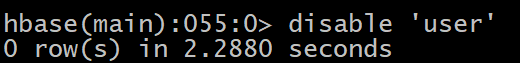 HBase shell删除表失败：ERROR: Table user is enabled. Disable it first.-CSDN博客