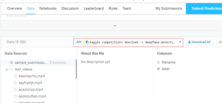 快速下载 kaggle 数据集（亲测有用）_!kaggle competition download-CSDN博客