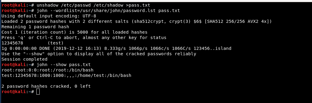 john 破解Linux登录密码-CSDN博客