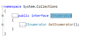 C# 自己实现IEnumerable接口来实现foreach遍历-CSDN博客